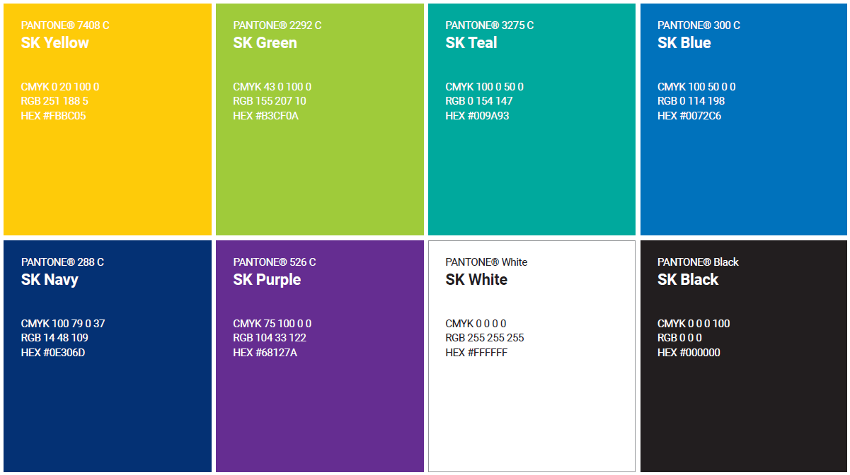 SK tes corporate identity guidelines