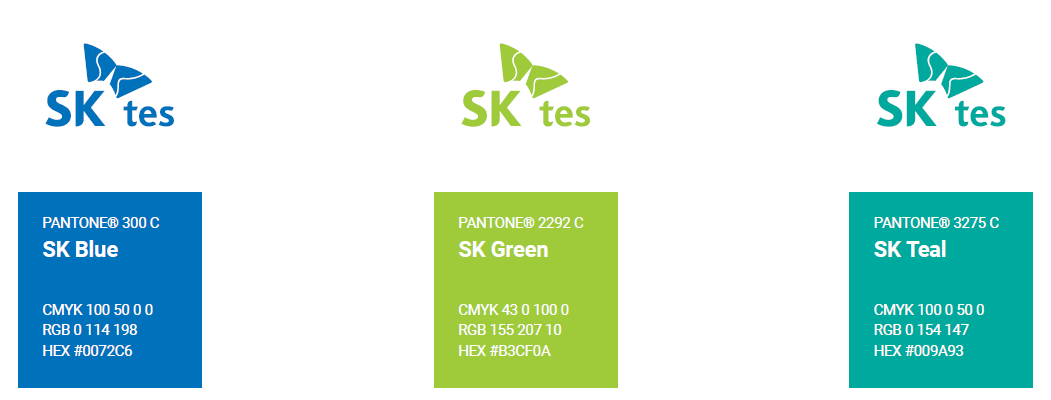 SK tes corporate identity guidelines