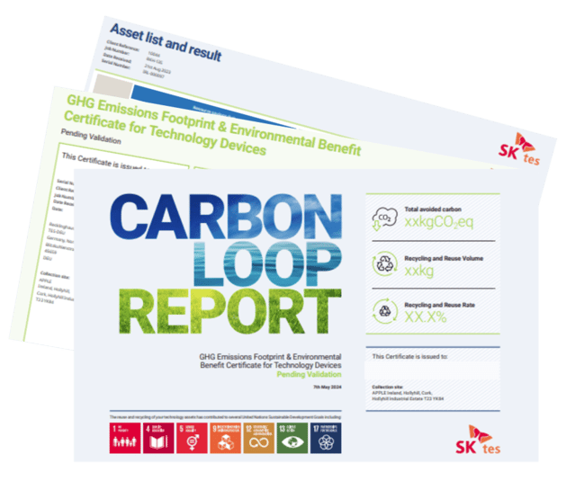 Carbon Loop Report: GHG Emissions Report for ITAD and Ewaste Recycling