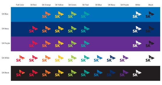 SK tes corporate identity guidelines