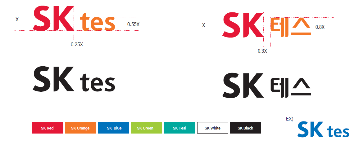 SK tes corporate identity guidelines